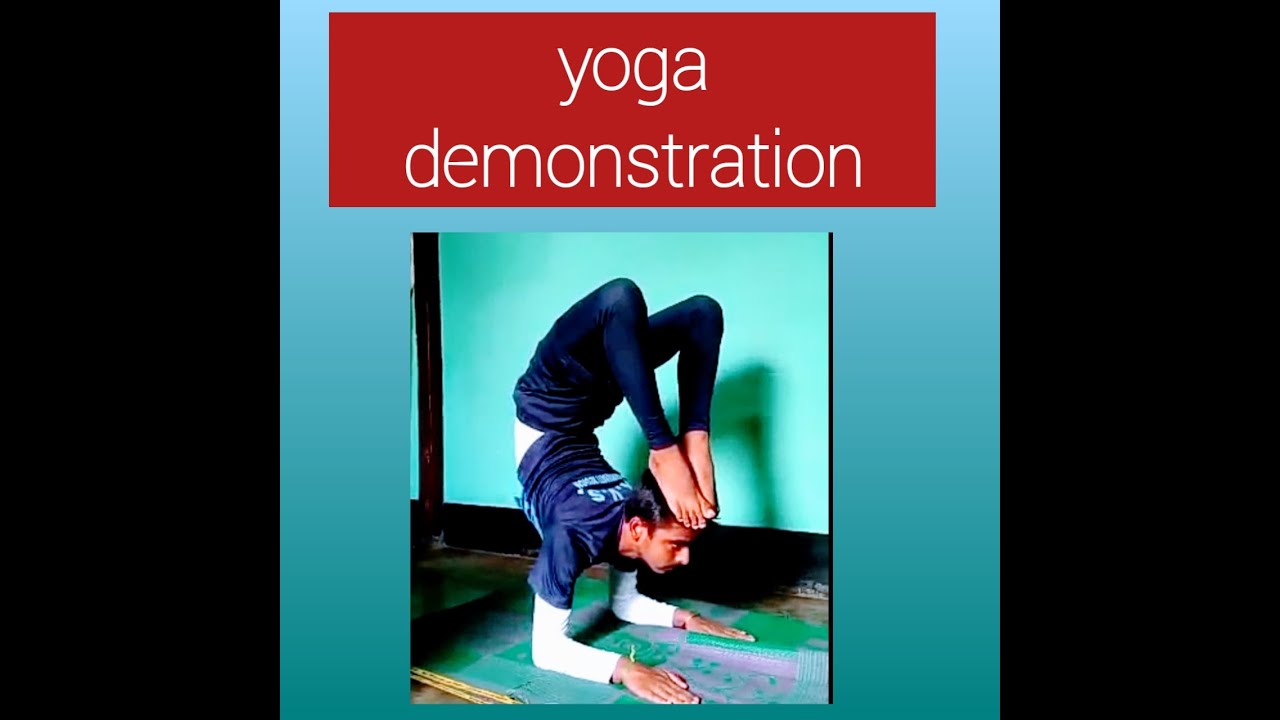 , Yoga demonstration#yoga - YouTube