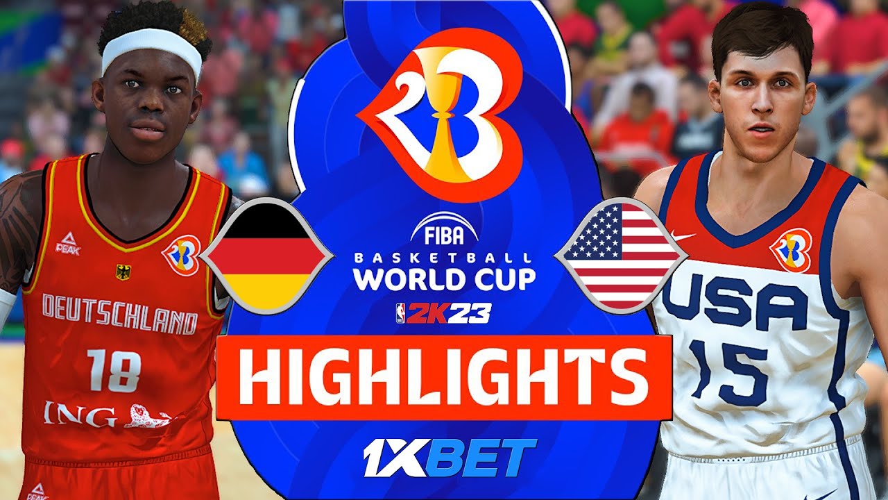 United States vs Germany Highlights | FIBA World Cup 2023 Semi Finals ...