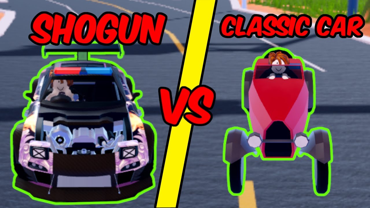 SHOGUN is FASTER than CLASSIC CAR??? | Roblox Jailbreak - YouTube