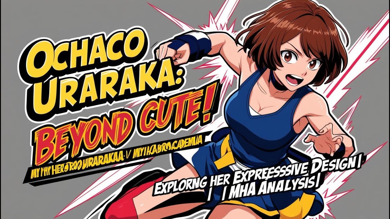 OCHACO URARAKA: Beyond Cute! Exploring Her EXPRESSIVE DESIGN| MHA ...