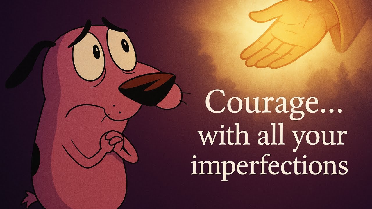 How Courage the Cowardly Dog Reflects Spiritual Warfare - YouTube