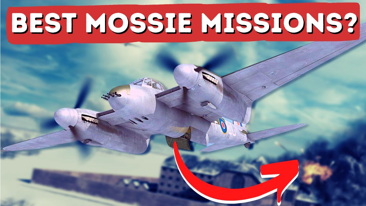 The 6 Most Daring De Havilland Mosquito Missions Of WW2 - Go IT