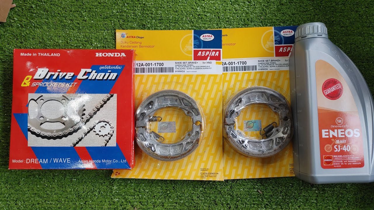 Combo " TRI ÂN " 4 món từ 600k giảm 350k gồm : nhớt , 2 bố thắng , 1 ...