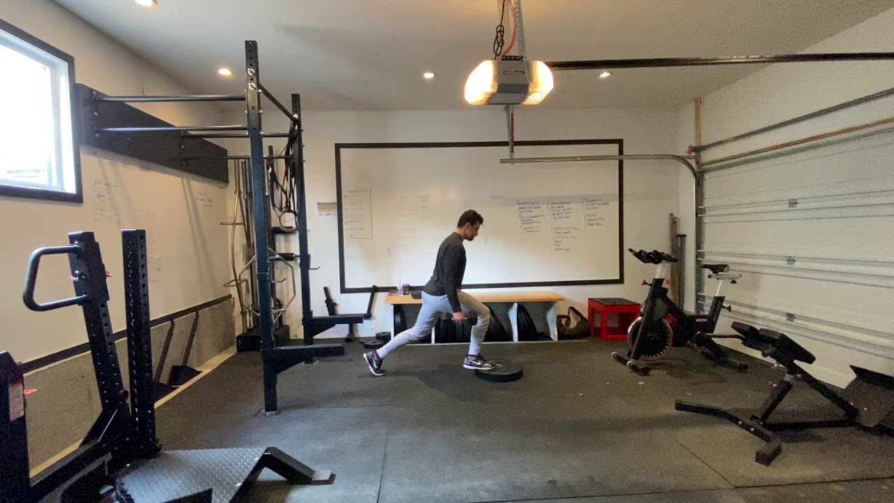 Floating Heel DB Front Foot Elevated Split Squat - YouTube