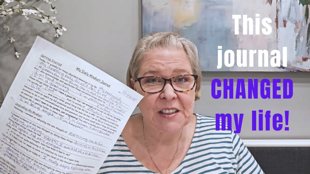 This Simple Daily Mindset Shift Journal Changed My Life - YouTube