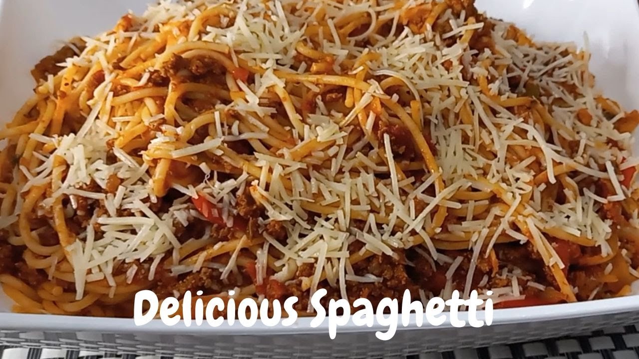 LET'S MAKE A DELICIOUS SPAGHETTI WITH GROUND BEEF WITH A CREOLE VIBE BY ...