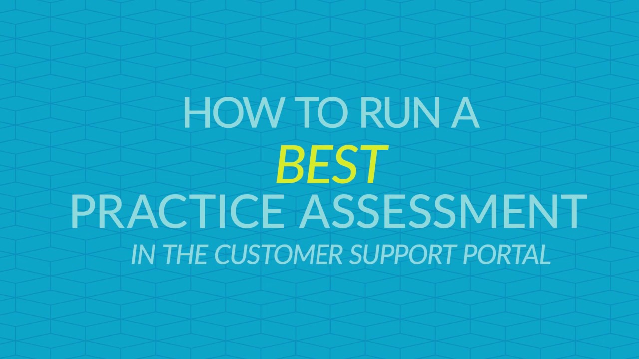 How to run a Best Practice Assessment (BPA) - YouTube