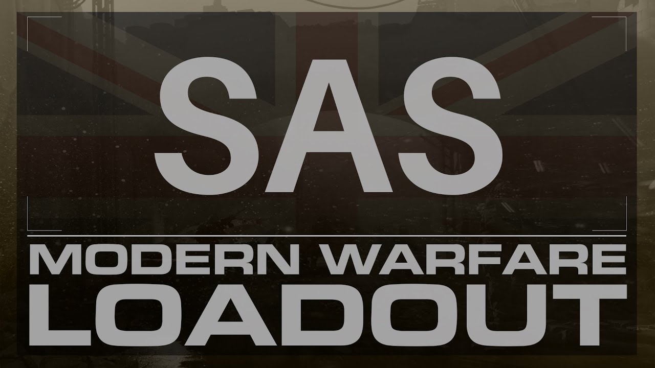 "SAS" - Modern Warfare MP5 British SAS Class Setup, Loadout & Gameplay ...