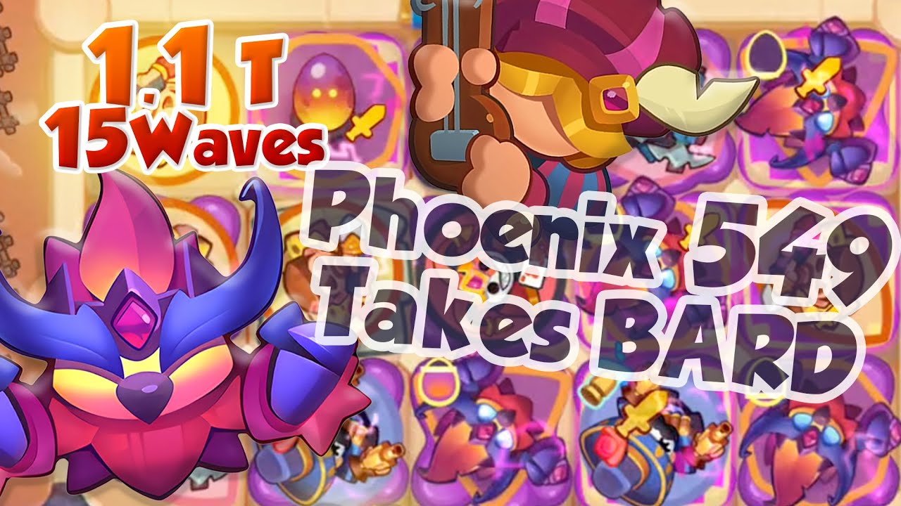 PHOENIX goes 549 to Beat BARD - 15 Waves 1.1 Trillion - Rush Royale ...