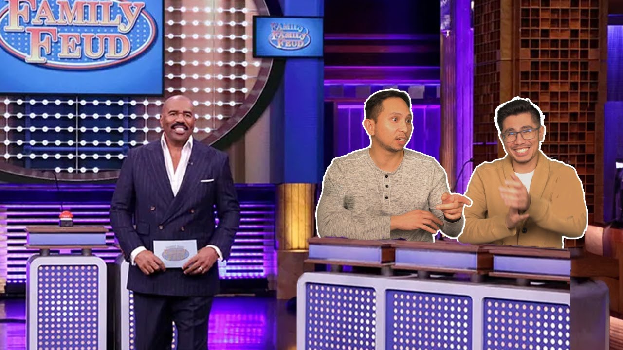 We played Family Feud, Round 1. - YouTube