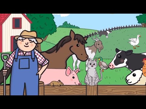 Sing Along ~ Old McDonald Had A Farm #classicnurseryrhyme # ...