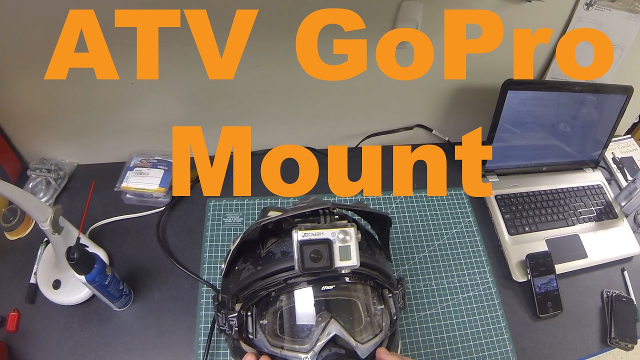 How To Mount Your GoPro On Your ATV, SXS or Motocross Helmet - Cyclops ...