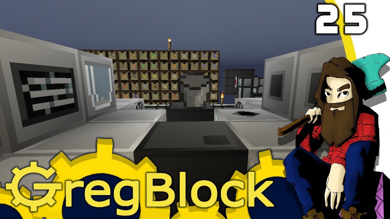 [Minecraft] GregBlock #25 - Polyéthylène - YouTube