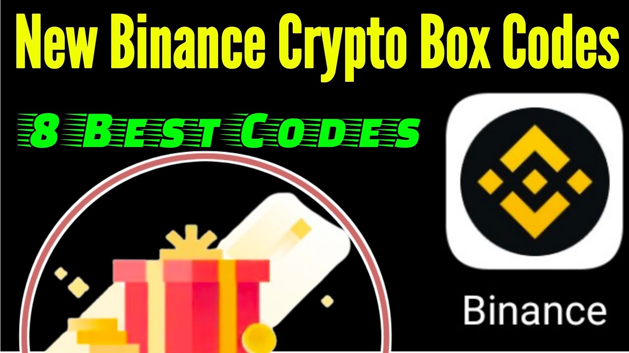 New Binance Crypto Box Codes | binance crypto box code today - YouTube
