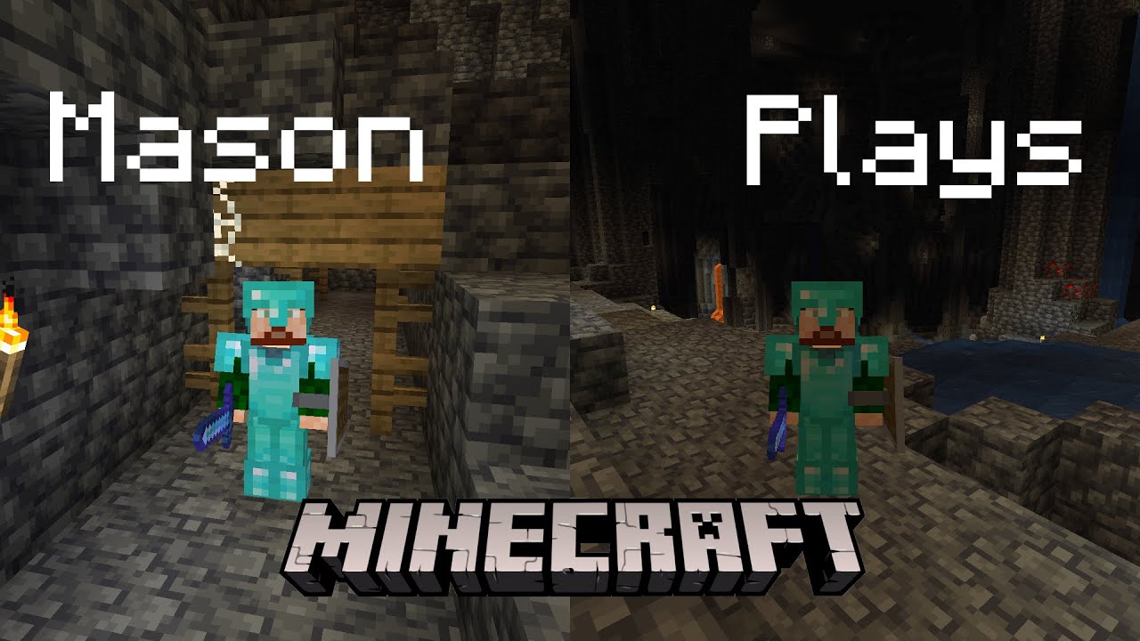 Continuing Northern Cave Exploration Pt.3 | Mason Plays Minecraft #75 ...