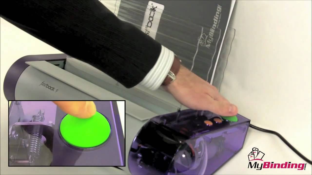 Editing Bound Documents with the Fastback 9 Binding Machine from Powis ...