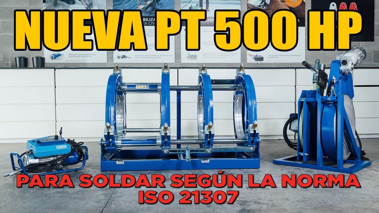 Nueva PT 500 HP para soldadura de tuberías - YouTube