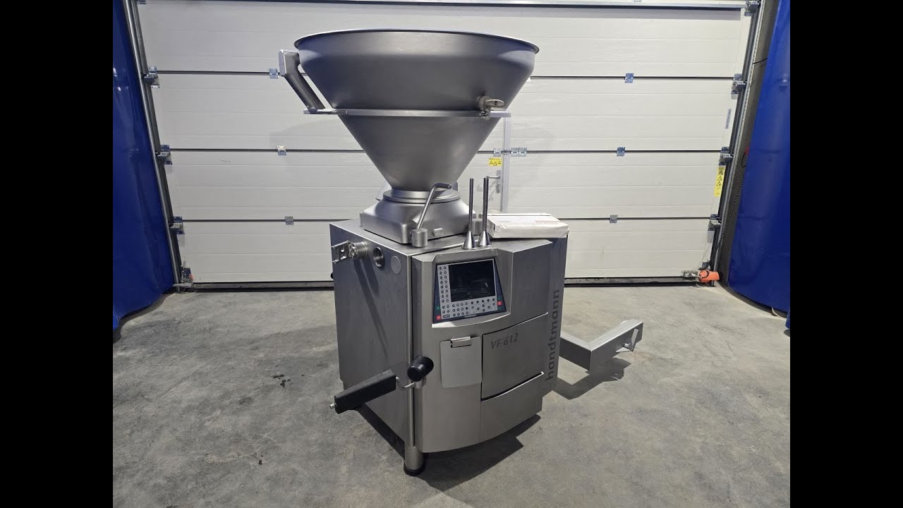Handtmann VF 612 Vacuum filler Nadziewarka próżniowa - YouTube