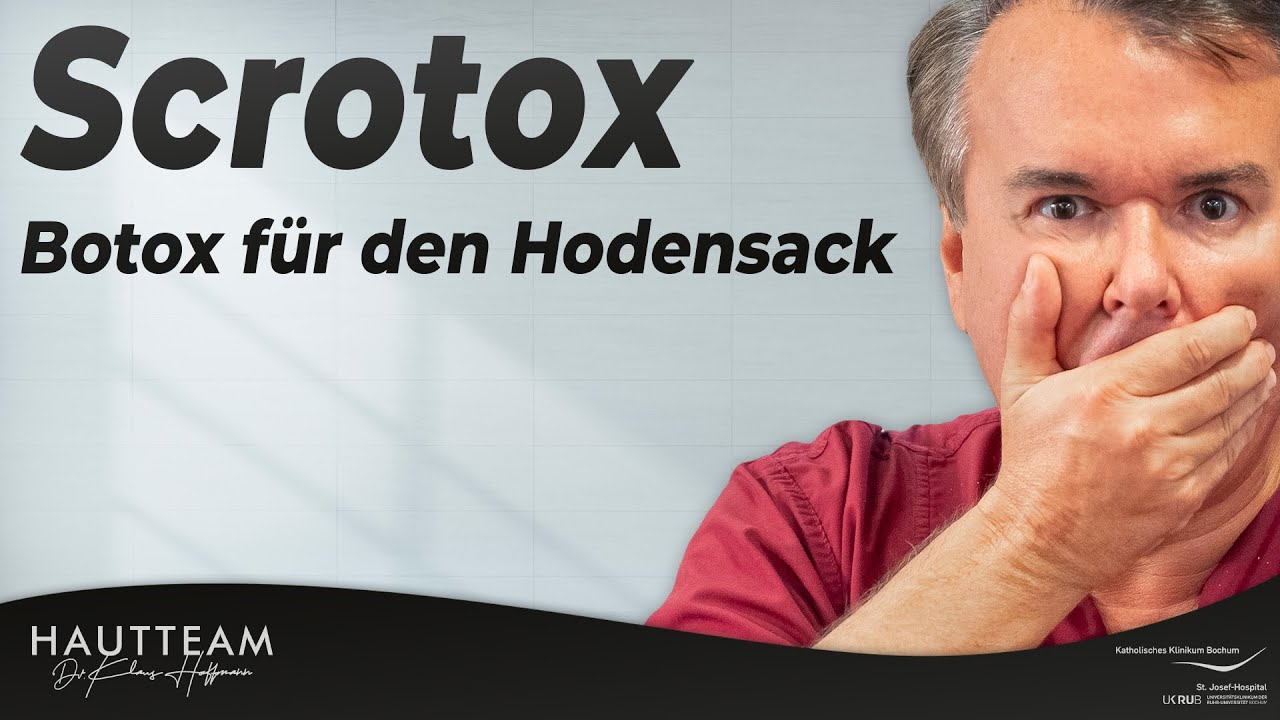 SCROTOX?! Botox für den Hodensack - YouTube