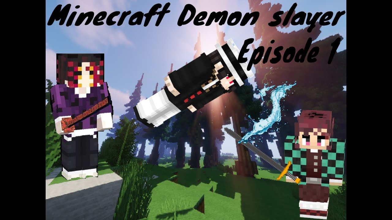 DEMONS IN MINECRAFT-DEMON SLAYER MINECRAFT MOD - YouTube