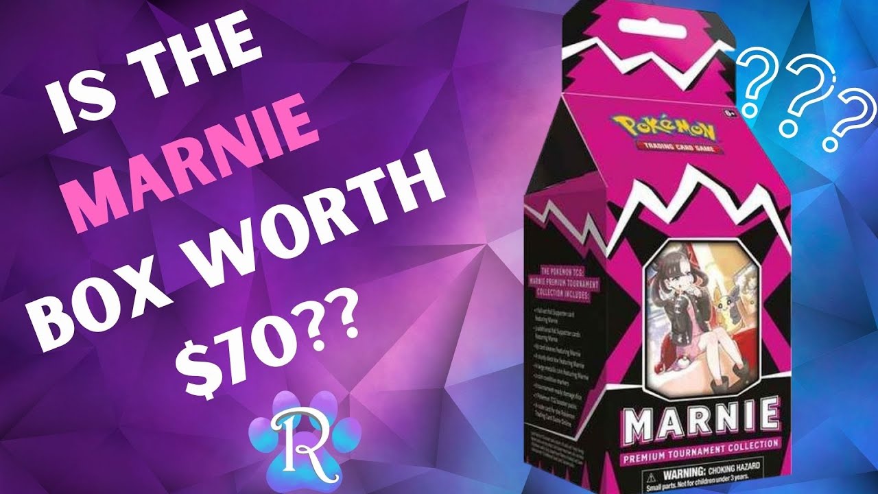 Pokémon - Opening Marnie Premium Tournament Collection Box! - YouTube