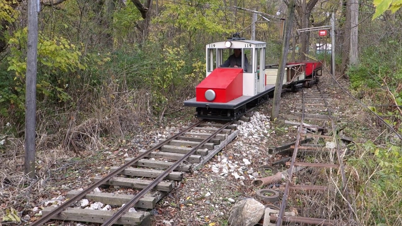 RRVT #119 steeple cab locomotive with new gondola car and new hopper ...