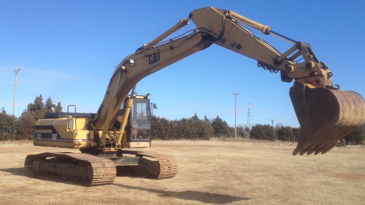 CAT 322L Excavator - YouTube