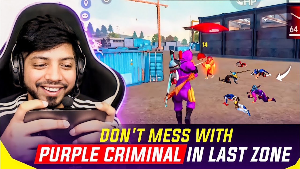 Don't Mess With Purple Criminal In Last Zone😱- Last Circle Me Itne ...
