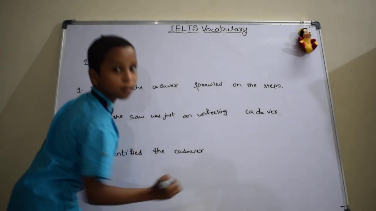 Cadaver | IELTS words | English Vocabulary - YouTube