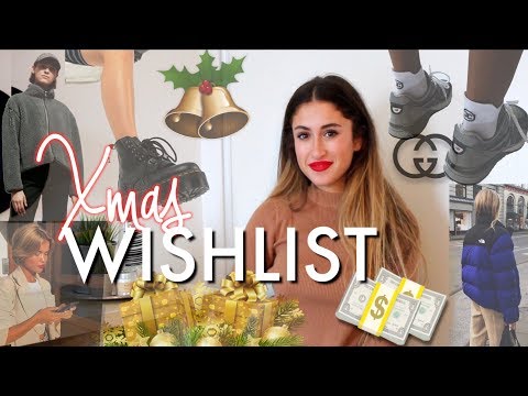 Christmas wishlist 2018