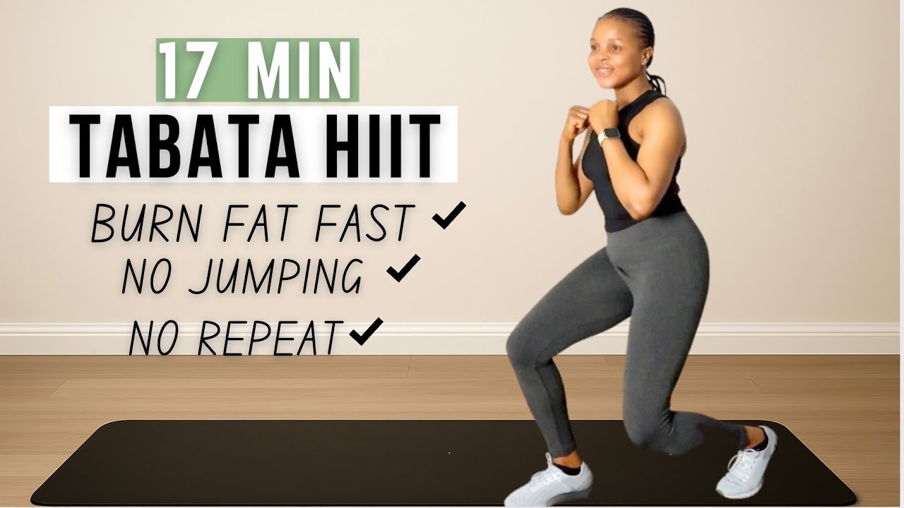 Low Impact Tabata HIIT - 17 Min Full Body Fat Burn (lose weight fast ...