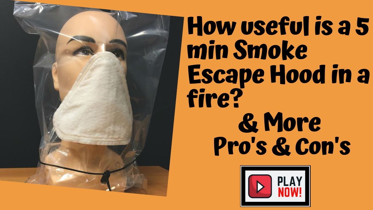 Smoke Escape Hood - The Only Fire Escape Hood That Fits Into Your ...