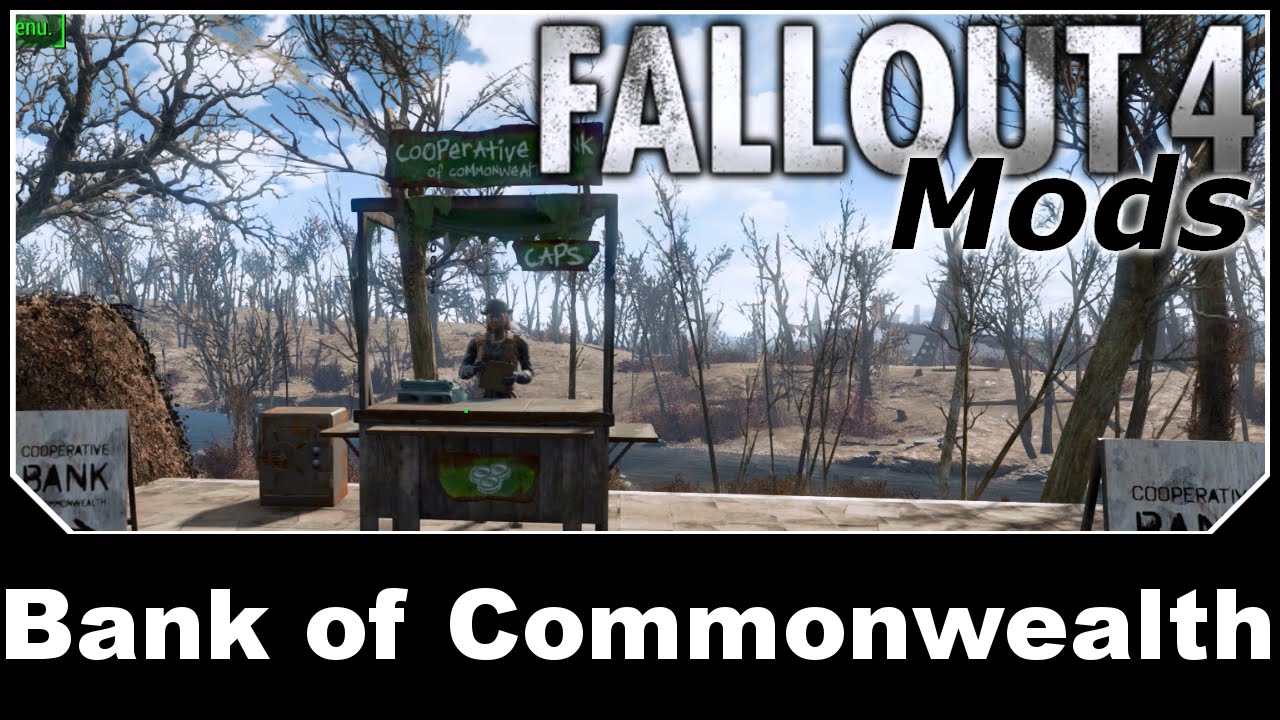 Fallout 4 Mods - BanCo - Bank of Commonwealth - YouTube