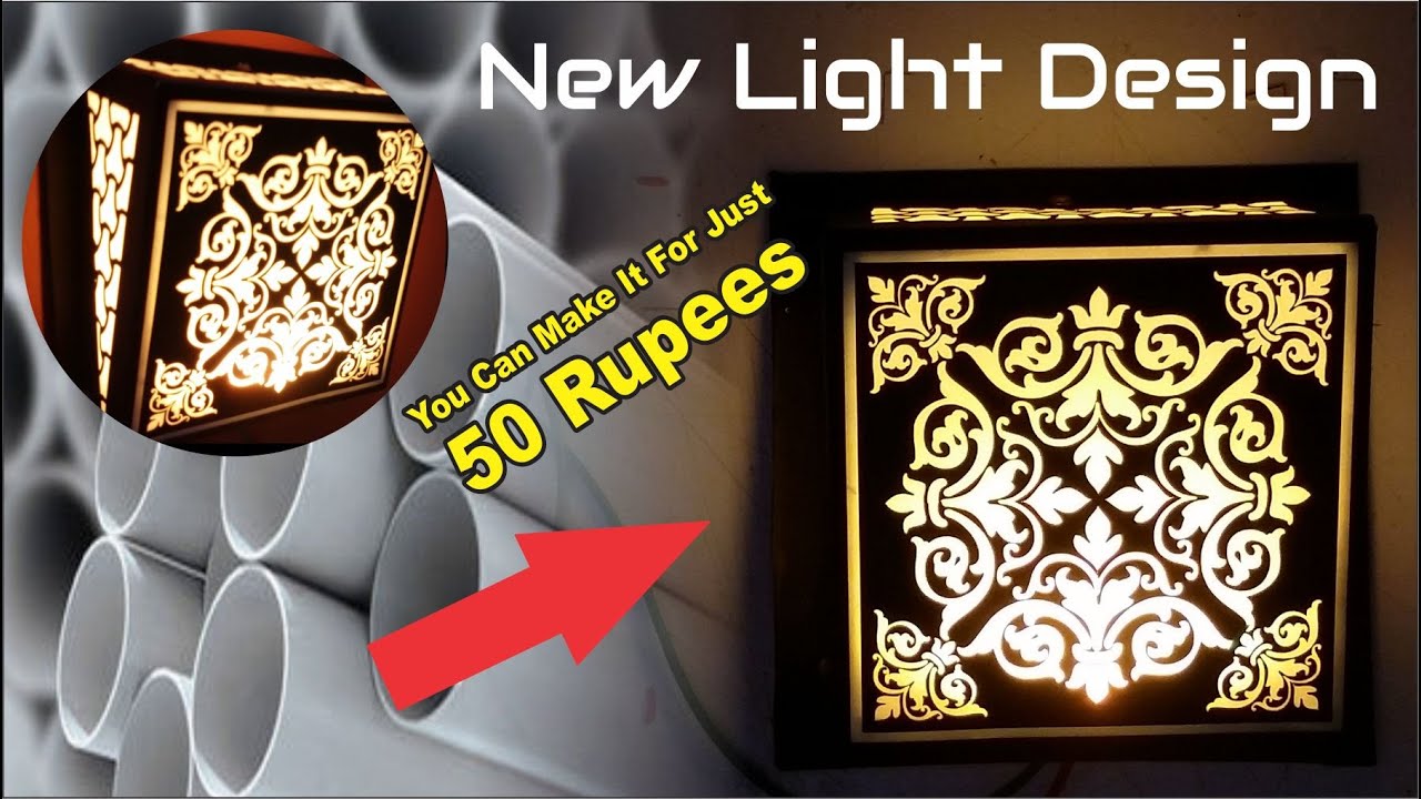 how to make led lights at home | for pvc pipe | Diy Wall Decor | Zain ...