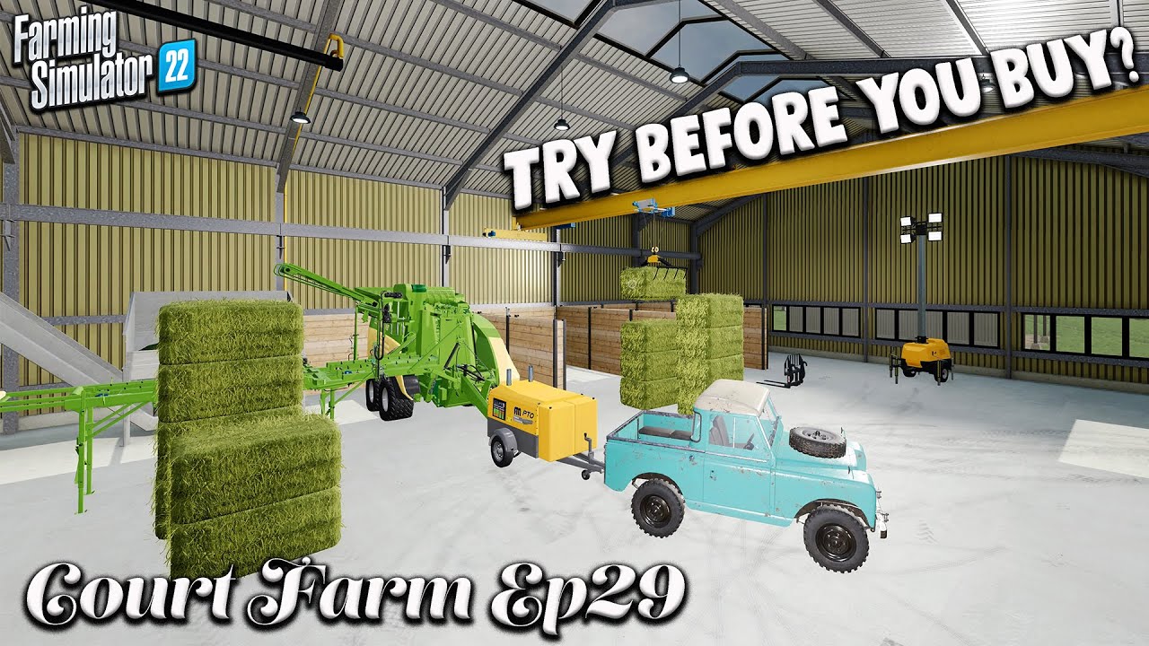 FS22 | COURT FARM | Ep29 | I WASTED 25 GRAND! | Farming Simulator 22 ...