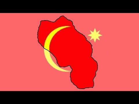 Emirate of Jabal Shammar 🇹🇷 Flag Map Speed Art