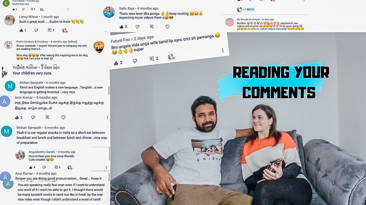 READING YOUR YOUTUBE COMMENTS | Announcing LIVE stream - YouTube