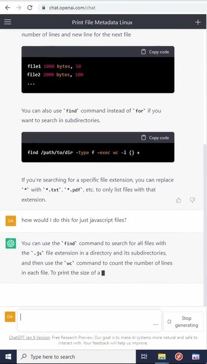 Using ChatGPT to write linux commands! #coding #computerscience #chatgpt #linux - YouTube