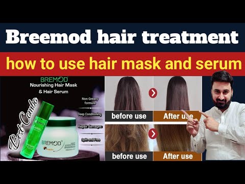 breemod hair treatment review || how to use breemod hair mask and serum ...