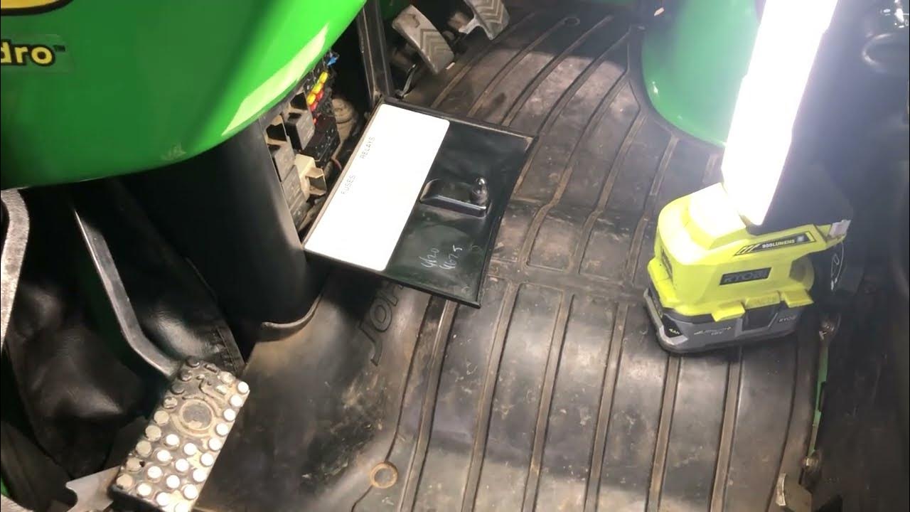 John Deere Fuel Shutoff Solenoid Thermistor Fix - YouTube