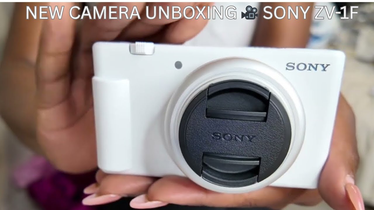 Unboxing My New Sony ZV-1F Camera 📸 | Best Buy Vlogging Setup for ...