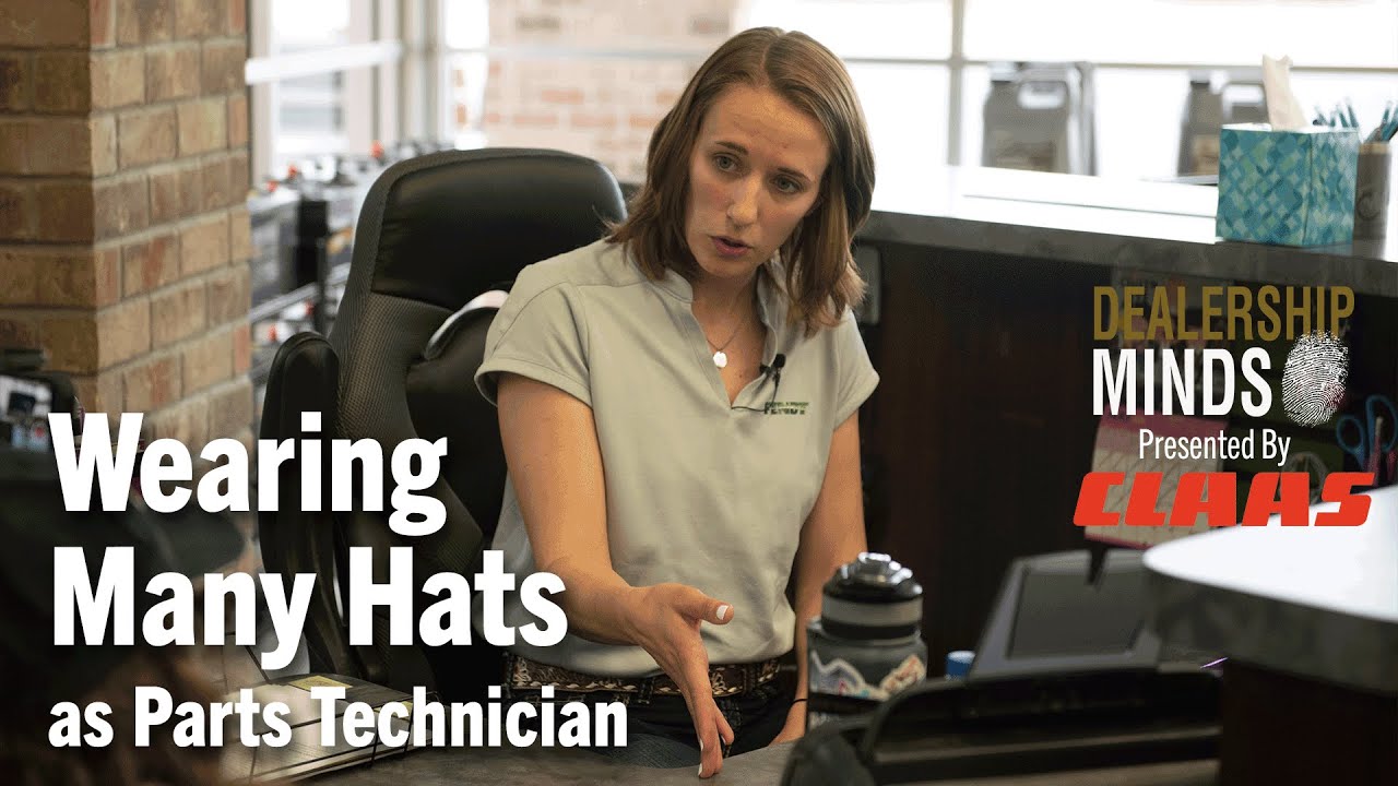 Wearing Many Hats as Parts Technician - YouTube