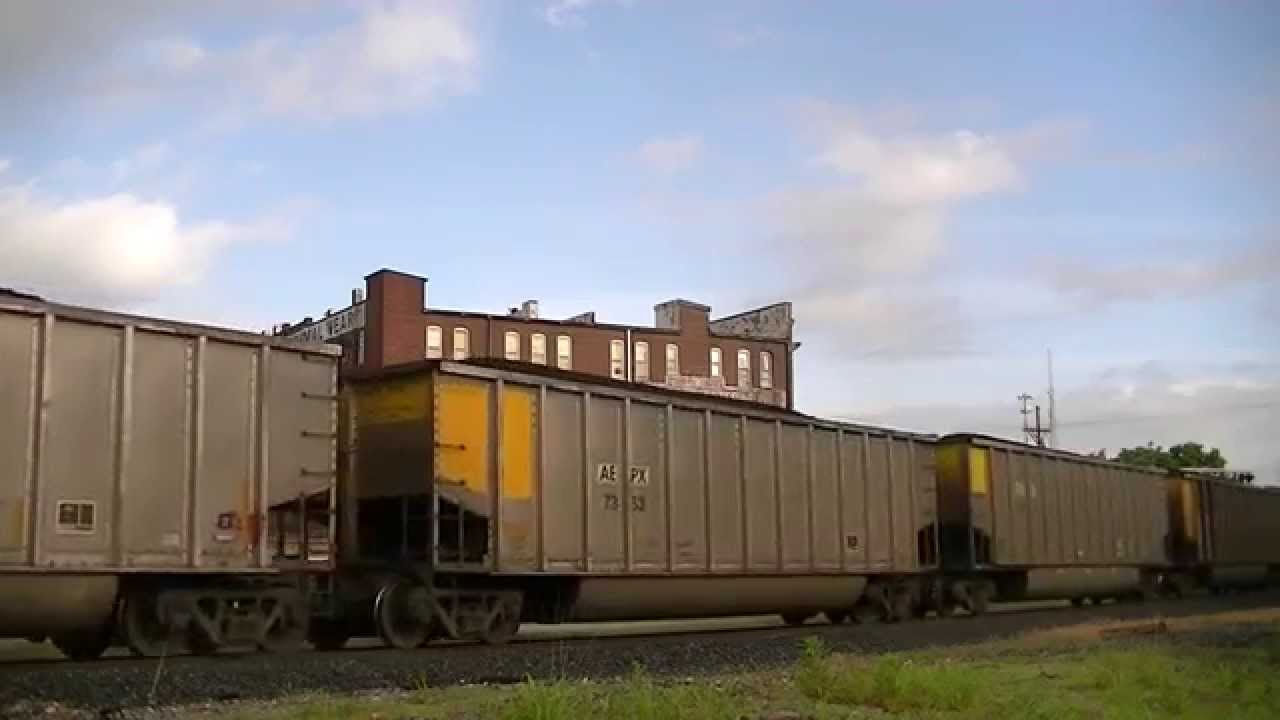 UP 8516 UP 6438 leading SB APEX coal train Joplin MO - YouTube