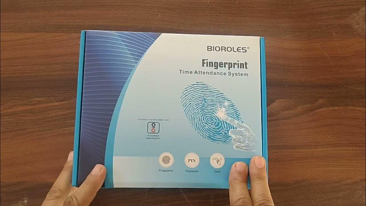 Bioroles Biometric Attendance with Excel Output on Pen Drive | Navkar ...