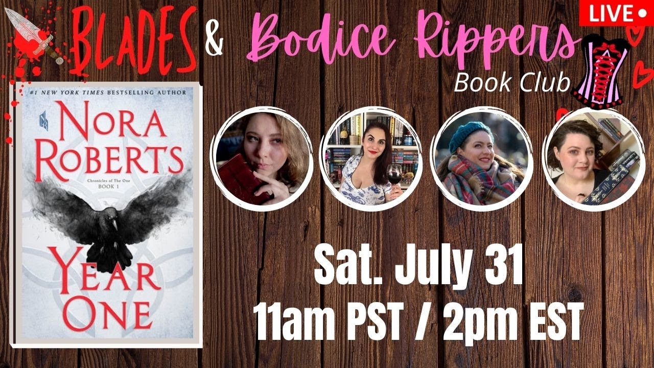 Live Show - YEAR ONE by Nora Roberts | Blades & Bodice Rippers Book ...