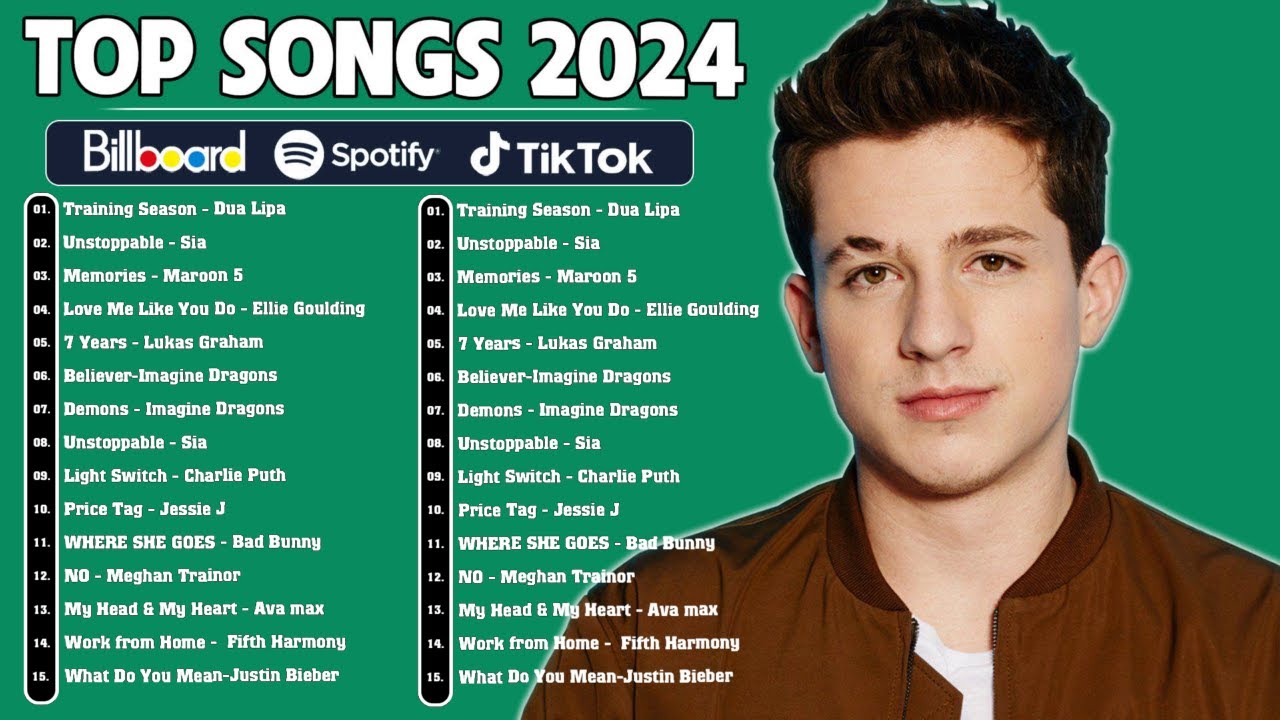 Billboard English Pop Music Playlist 2024 - Pop Songs Playlist 2024 ...