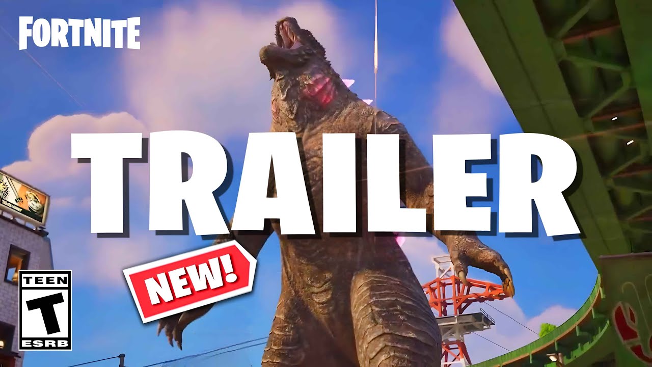 NEW Fortnite x Godzilla TRAILER!!! (Full Breakdown) - YouTube