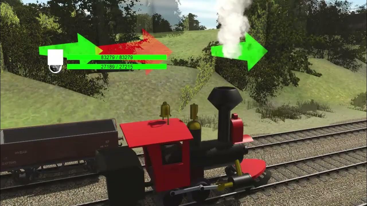 TRAINZ RAILROAD SIMULATOR - TANGY CASEY JR ALONE ON THE TRAINZ TRACKS - YouTube