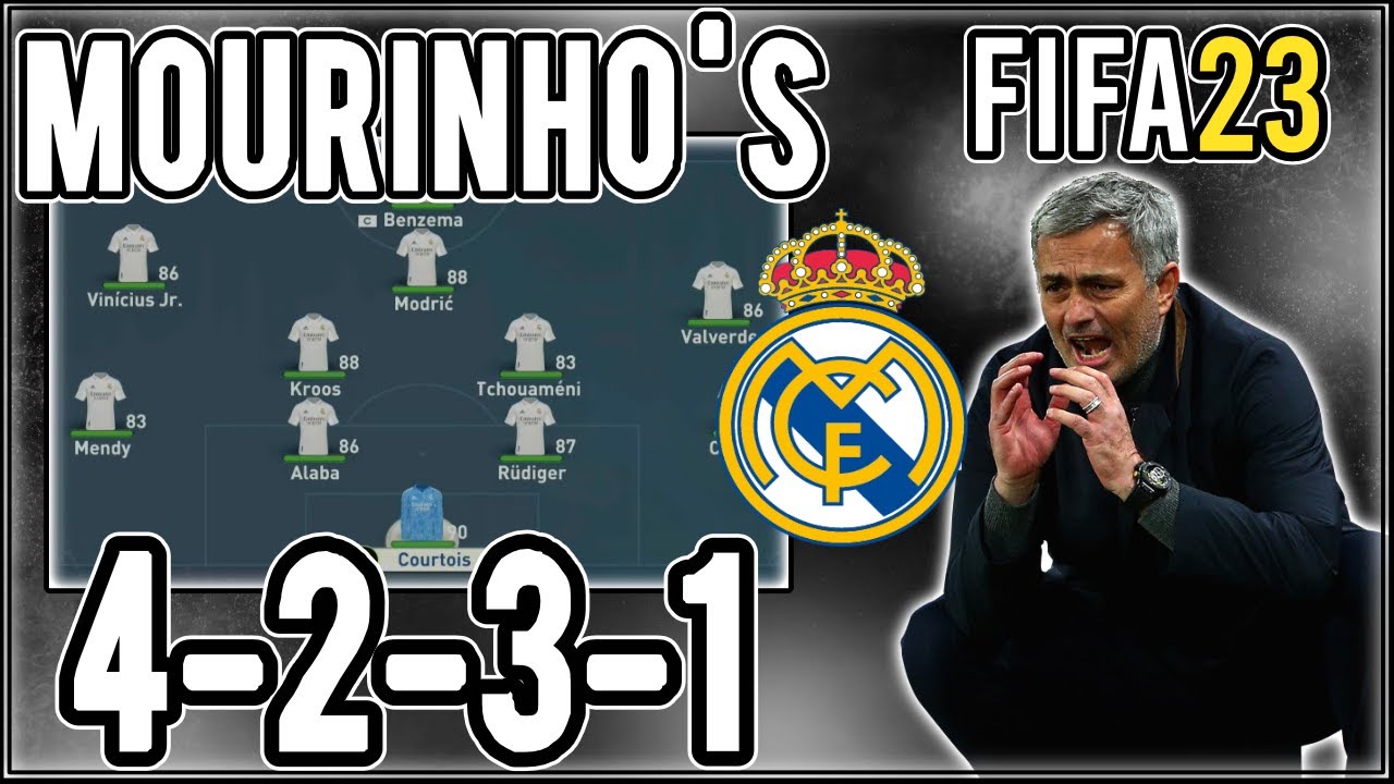 Replicate Jose Mourinho s 4 2 3 1 Real Madrid Tactics In FIFA 23 Custom Tactics Explained Replicate Jose Mourinho s 4 2 3 1 Real Madrid Tactics In FIFA 23 Custom Tactics Explained