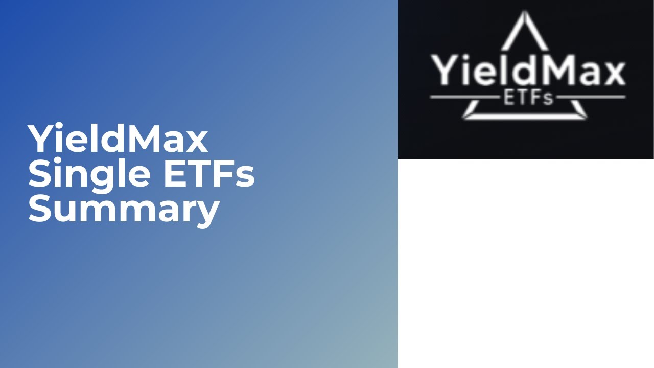 YieldMax Single ETFs Summary Week Ending Mar 15 2024 - YouTube